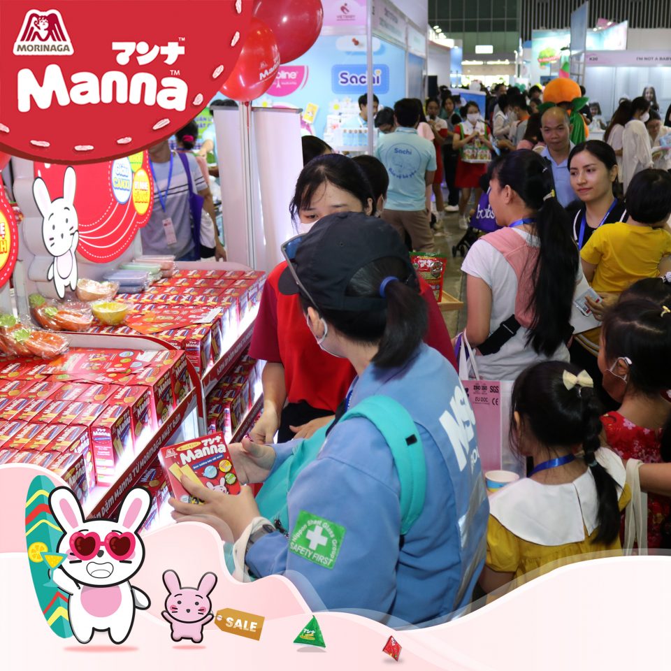 MANNA x NISSUI GÓP VUI TẠI TRIỂN LÃM VIETBABY FAIR 2023 - Lotus Group