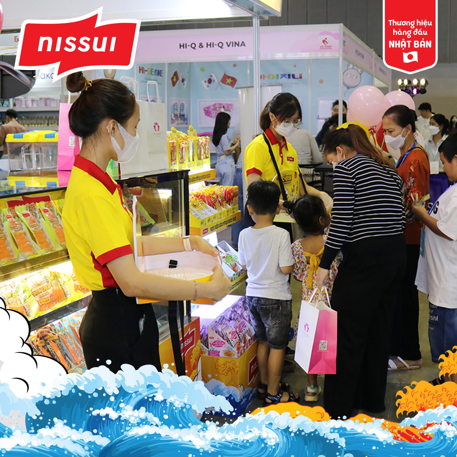 MANNA x NISSUI GÓP VUI TẠI TRIỂN LÃM VIETBABY FAIR 2023 - Lotus Group