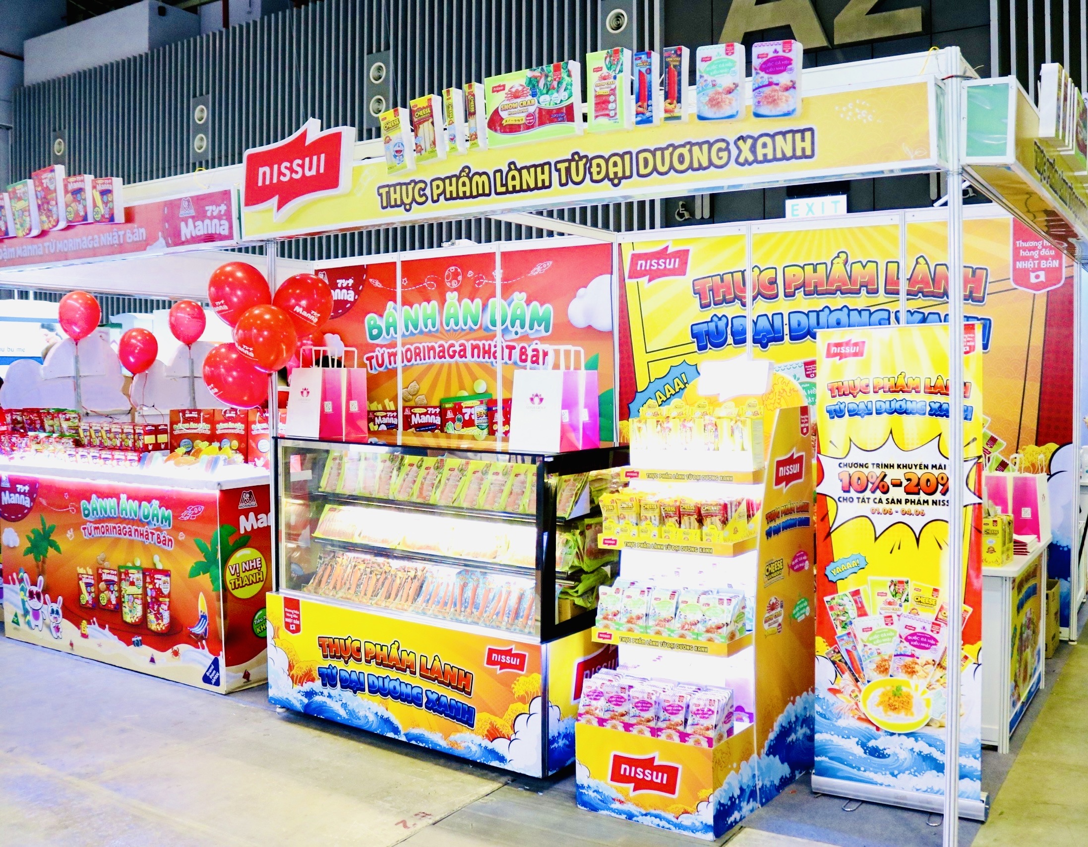 MANNA x NISSUI GÓP VUI TẠI TRIỂN LÃM VIETBABY FAIR 2023 - Lotus Group